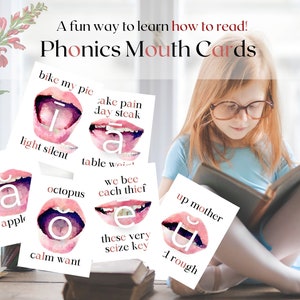Phonics Vowel Flashcard Speech Sound Wall Printable Mouth Picture Card ...