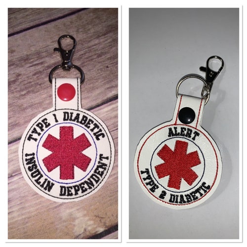 Type 1 Diabetic Patch Insulin Dependent Medical Alert - Etsy