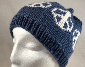 Peace Symbol Cap - Etsy