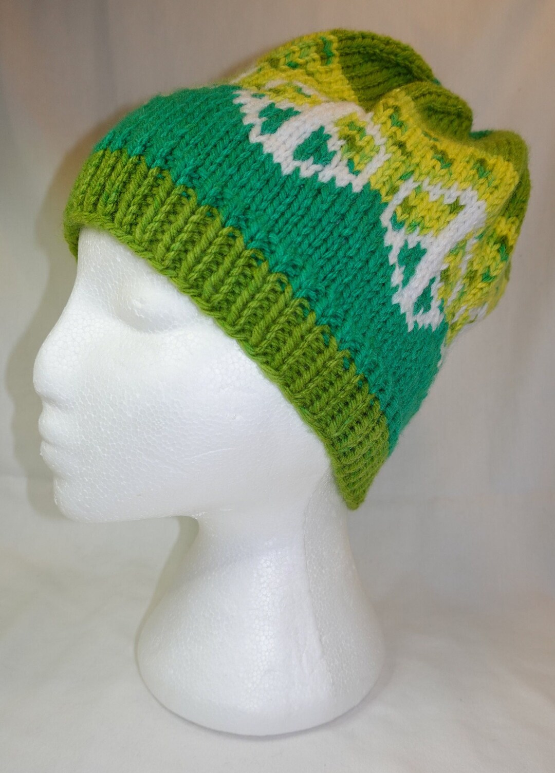 Peace Signs - Hand Knit - Adult Hat - Etsy