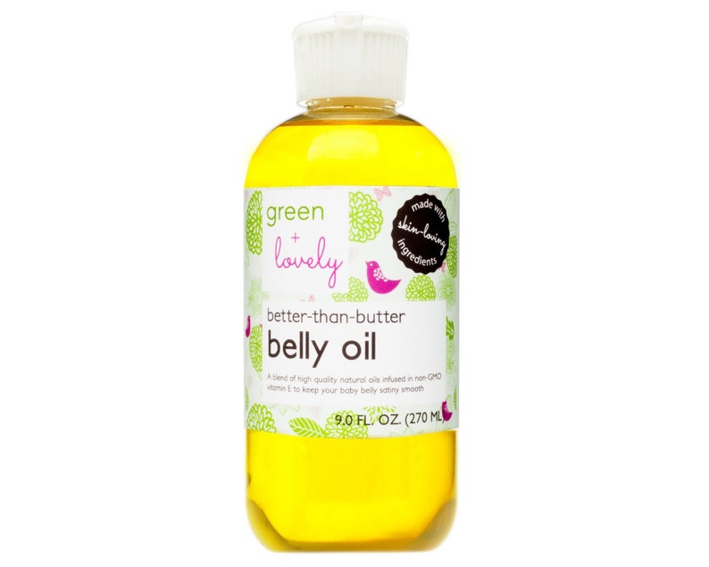 2 Pack Bundle - Pregnancy Belly Oil, Stretch Mark Organic Belly Oil ...