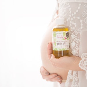 Pregnancy Belly Oil, Stretch Mark Prevention Oil, Organic Belly Oil ...