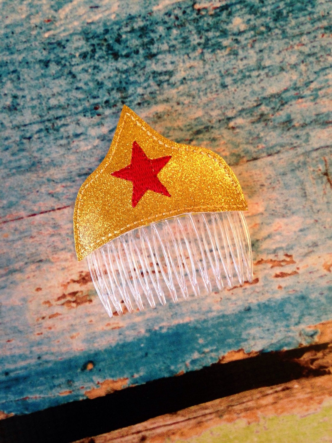 Wonder Hero Inspired Comb - Etsy