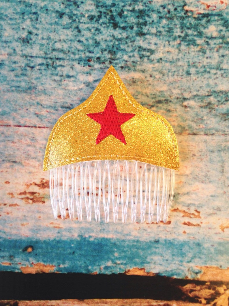 Wonder Hero Inspired Comb | Etsy