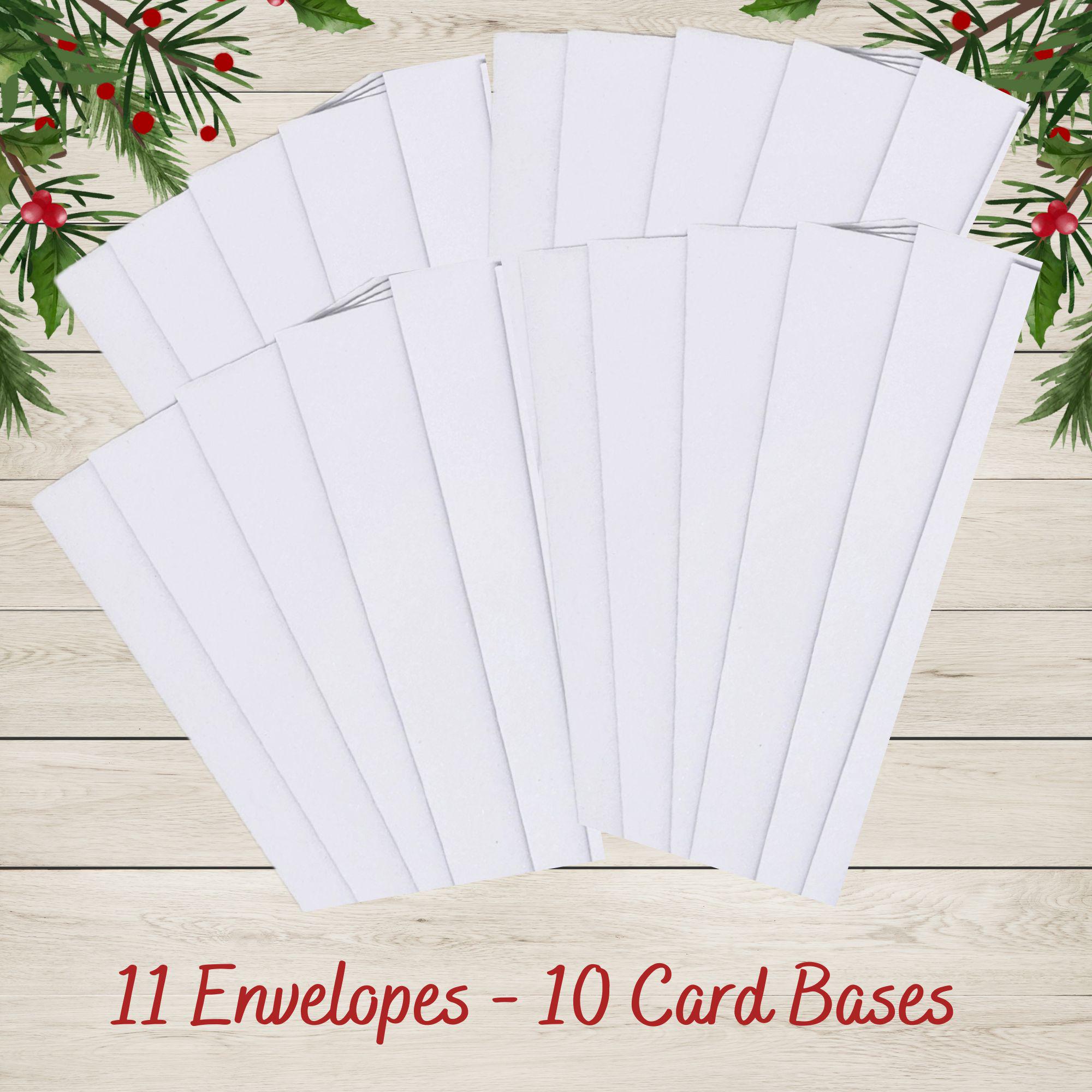 CARDS KIT, Happy Holly Days Paper Studio Christmas Cards Kit, Handmade ...