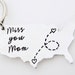 Long Distance Mother, USA Map Keychain for Her - Etsy