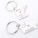 Best Friends Map Custom Long Distance Friendship State Key Chains USA ...