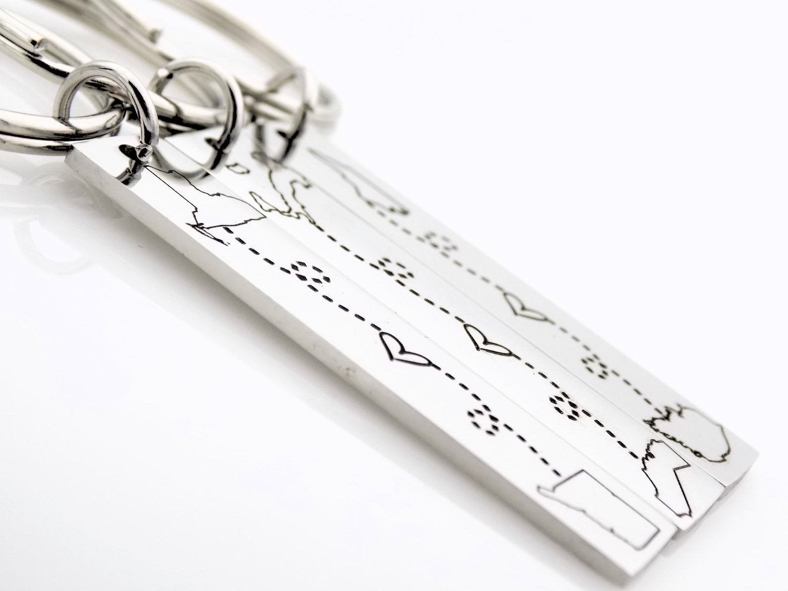 Custom With ANY Two Locations, Countries, States or Provinces - Etsy