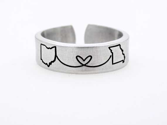 Long Distance Relationship Rings