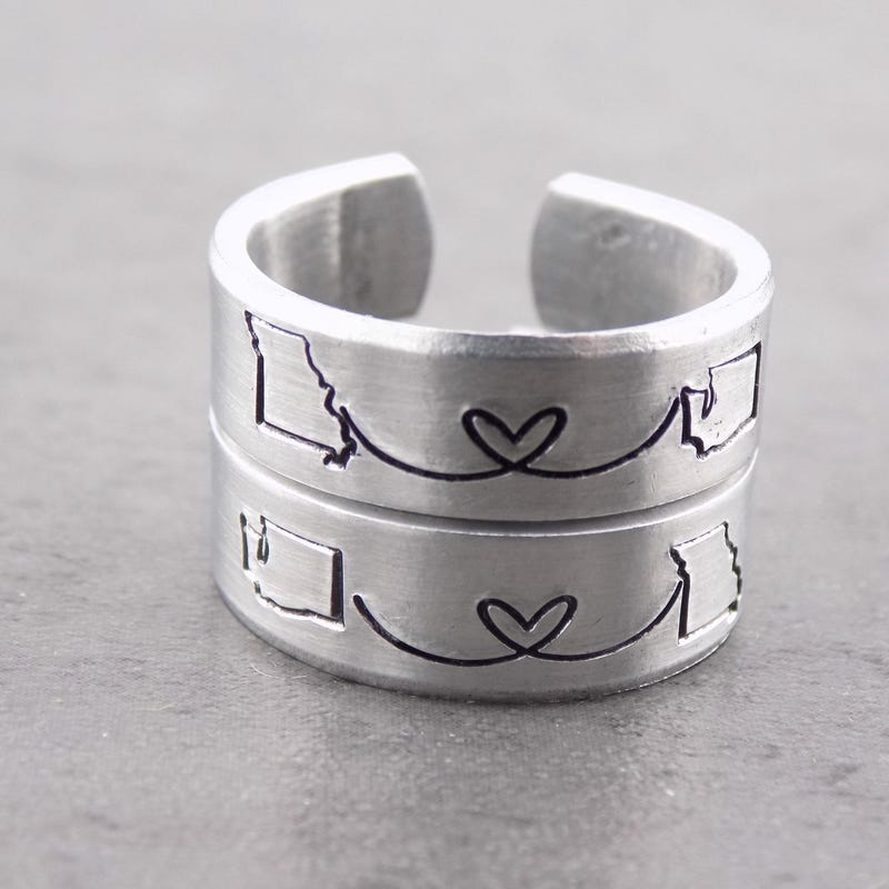 Best Friend Promise Rings - Etsy