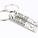 Gift for Grandparents - Long Distance Family Keychain Set - Etsy