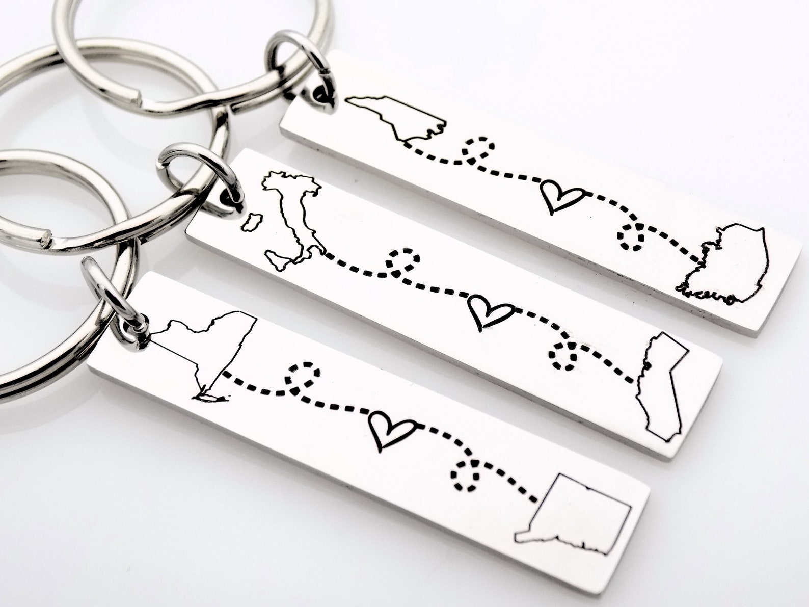 Custom With ANY Two Locations, Countries, States or Provinces - Etsy