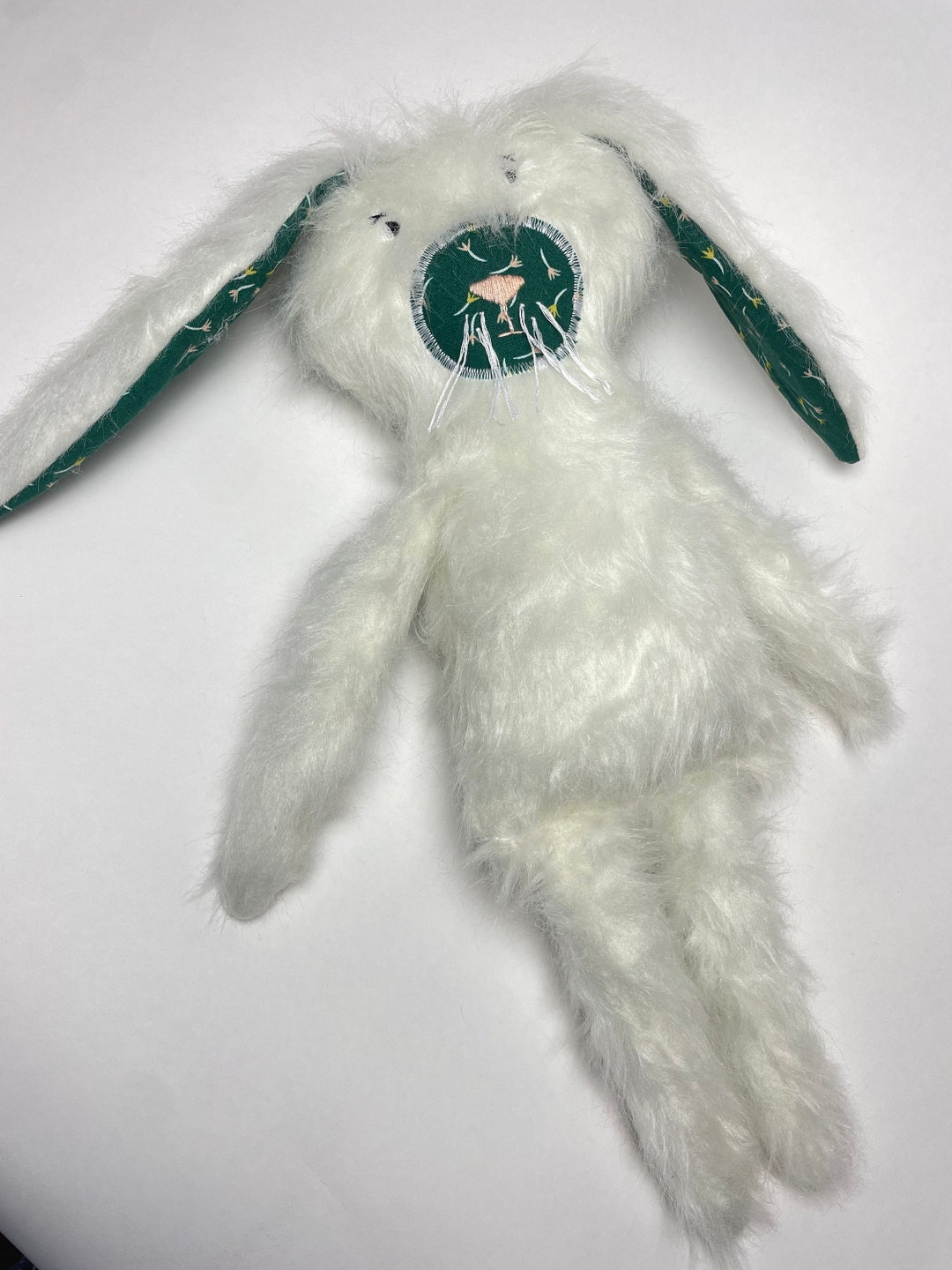 Ali the Plush Angora Rabbit // READY TO SHIP // Stuffed Rabbit Plushie ...