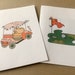 Golf Note Card Set, Personalized Cards for Golfer, Blank Cards for ...