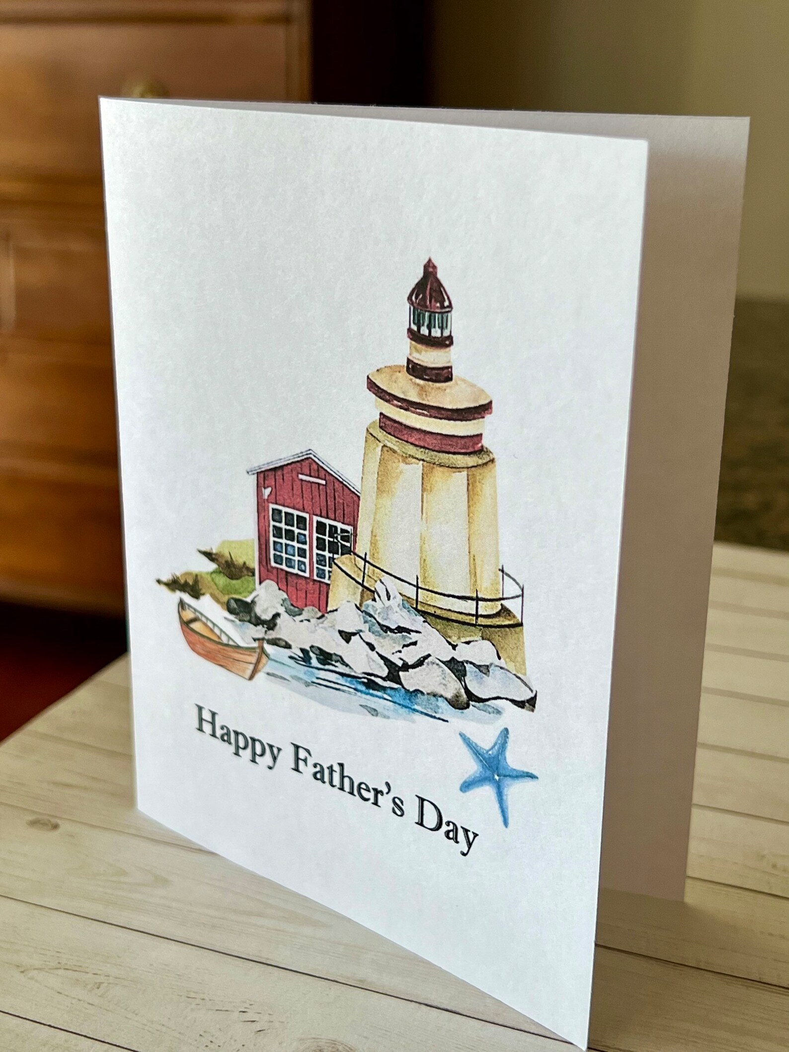 Lighthouse Fathers Day Card Set Fathers Day Card Set - Etsy
