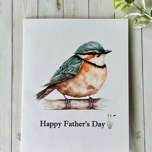 Fathers Day Card Set With Birds, Fathers Day Card Set, Bird Theme ...