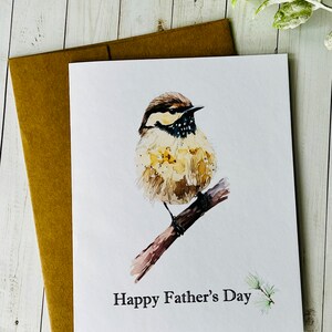 Fathers Day Card With Bird, Fathers Day Card With Bird Theme, Card With ...