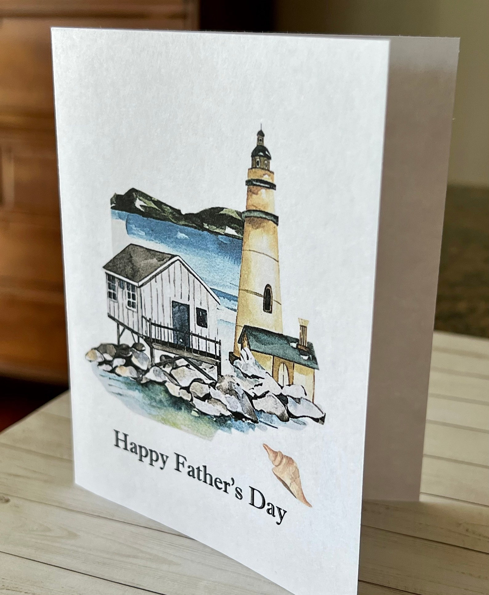 Lighthouse Fathers Day Card Set, Fathers Day Card Set, Lighthouse Theme ...