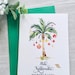 Mele Kalikimaka Cards, Personalized Christmas Cards, Tropical Christmas ...