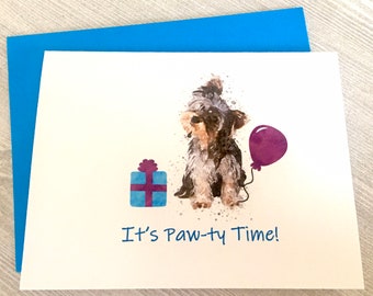 Watercolor Birthday Cards - Etsy