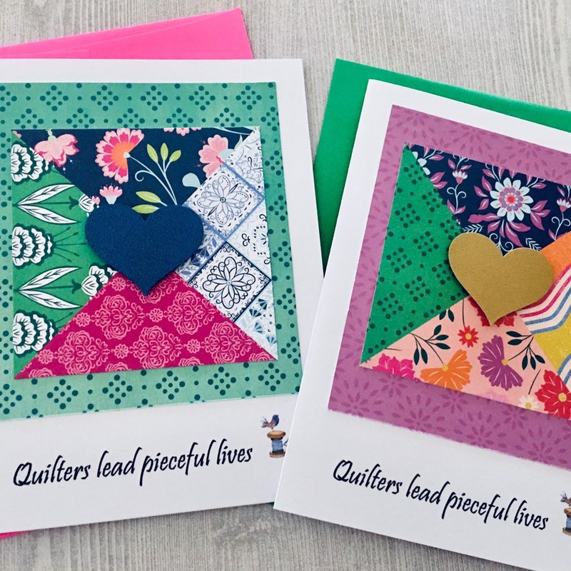 Quilt Card - Etsy