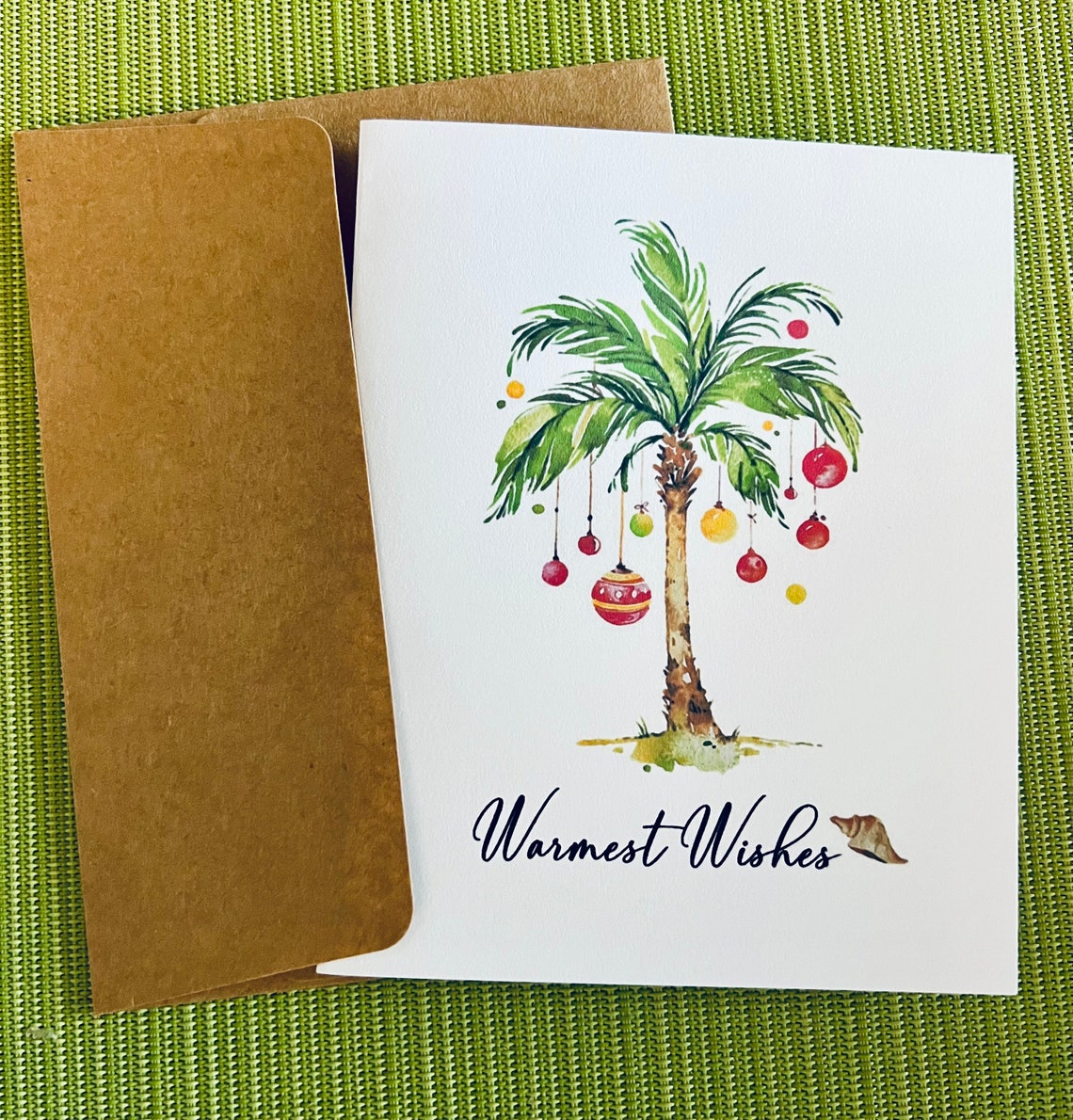 Tropical Christmas Cards Personalized Christmas Cards Palm - Etsy