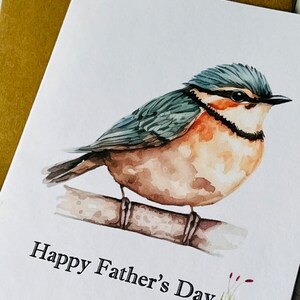 Fathers Day Card Set With Birds, Fathers Day Card Set, Bird Theme ...