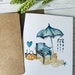 8ct Beach Theme Card Set Watercolor Beach Cards Blank Cards - Etsy