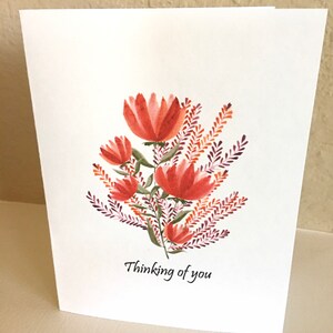 8ct Watercolor Wildflowers Card Assortment, Encouragement Cards ...