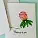 Watercolor Flower Thinking of You Card, Wildflowers Love Card ...