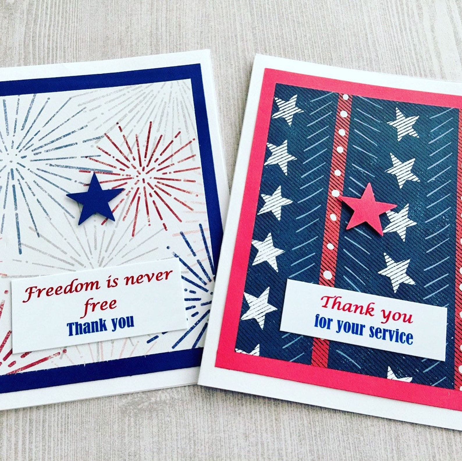 Veteran Card Veterans Day Cards Cards for Military Handmade - Etsy
