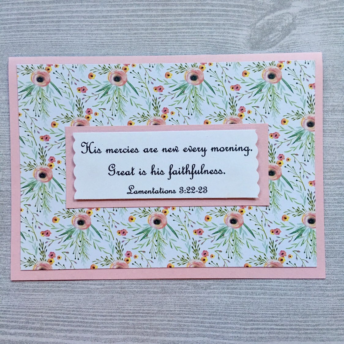 4ct Scripture Card Set Christian Cards Encouragement Cards | Etsy