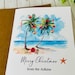Tropical Christmas Cards Personalized Christmas Cards Palm - Etsy
