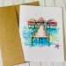 Tropical Card Set, Watercolor Beach Cards, Blank Cards, Beach Note ...