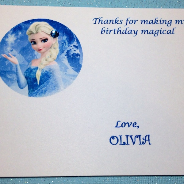 Frozen Thank You - Etsy