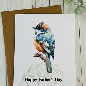 Fathers Day Card Set With Birds, Fathers Day Card Set, Bird Theme ...