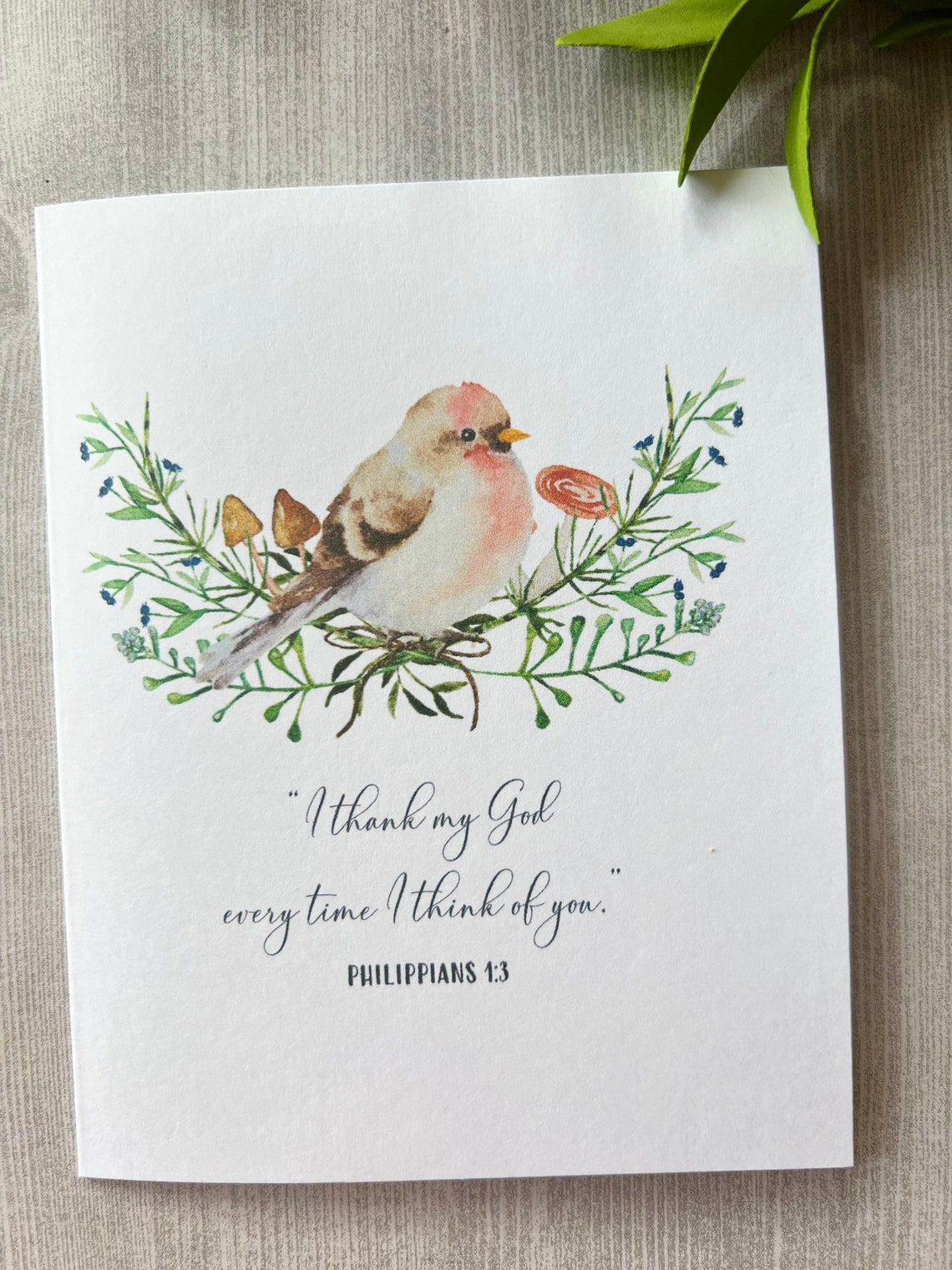 8 Ct Scripture Card Set With Birds Watercolor Cards Thinking - Etsy