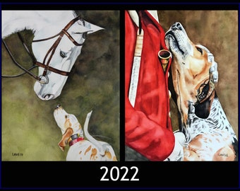 Fox Hunting Scene | Etsy