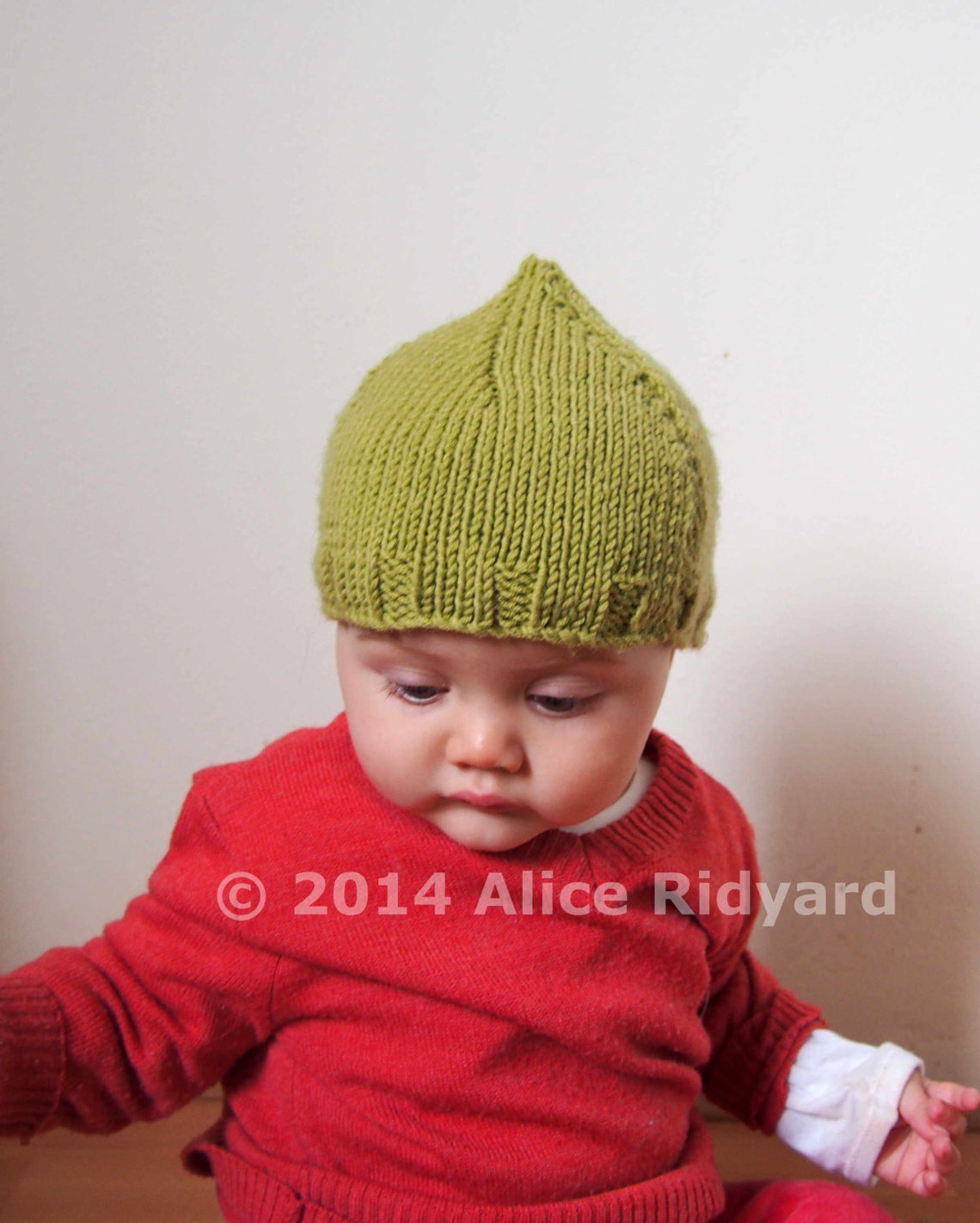 Gumnut Baby Pixie Hat Pattern Pdf Knit Pattern Easy - Etsy