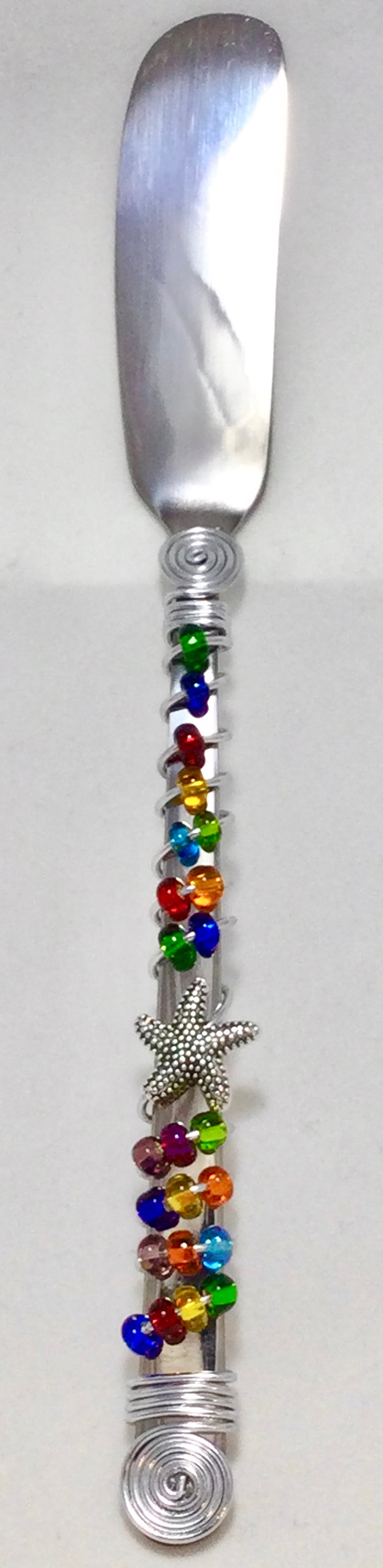 Cocktail Knife Beaded and Wired (1) - Etsy