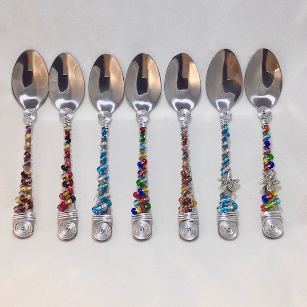 African Spoon Beaded - Etsy