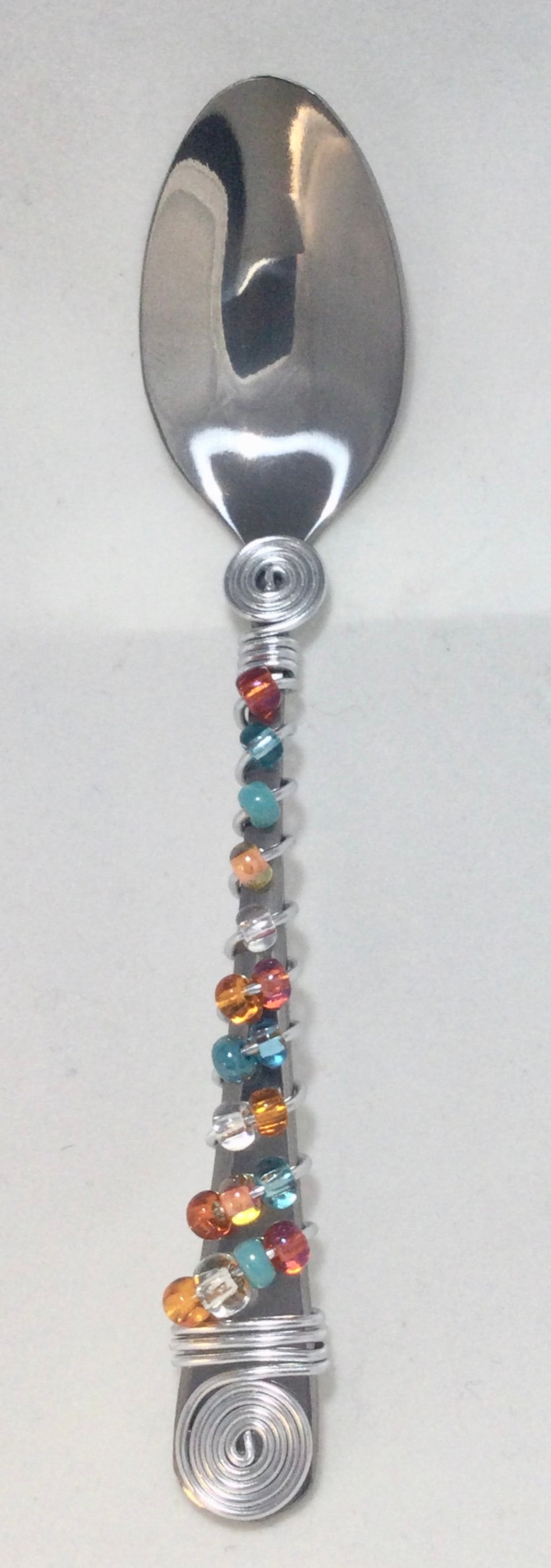 Cocktail Spoon- Beaded & Wired (1) - Etsy