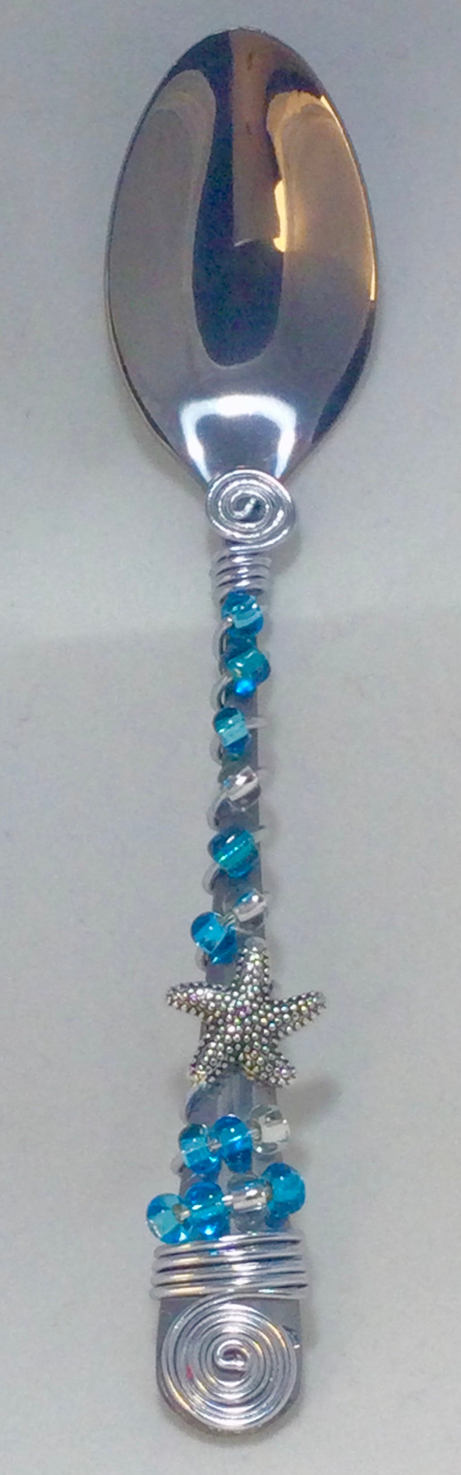 Cocktail Spoon- Beaded & Wired (1) - Etsy
