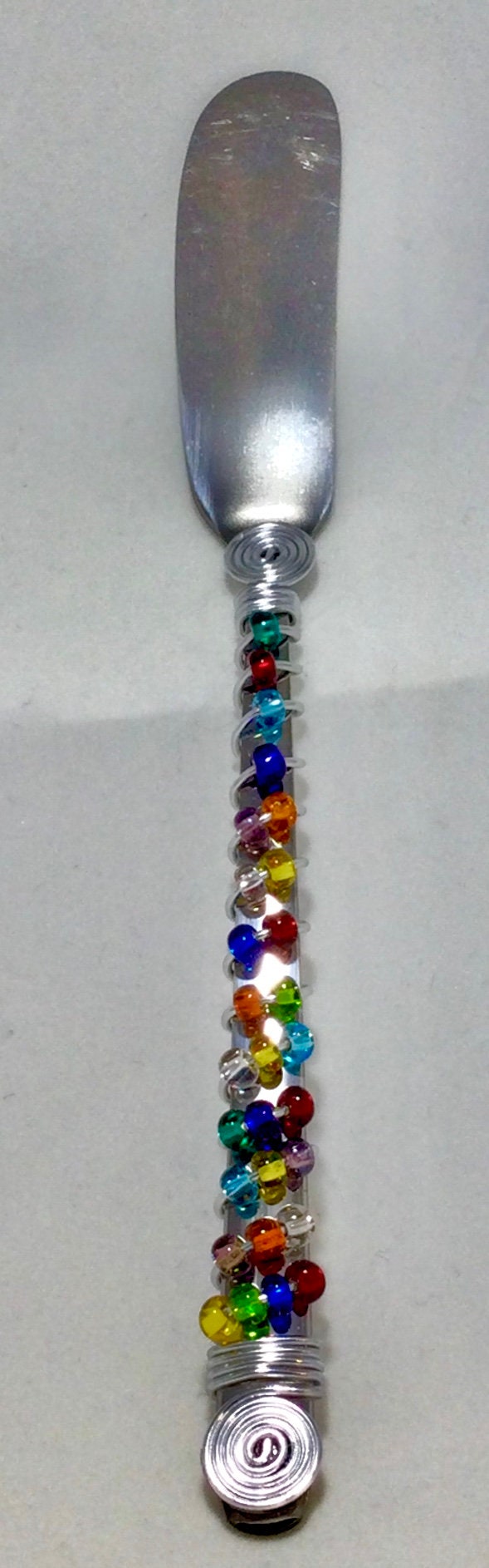 Cocktail Knife Beaded and Wired (1) - Etsy