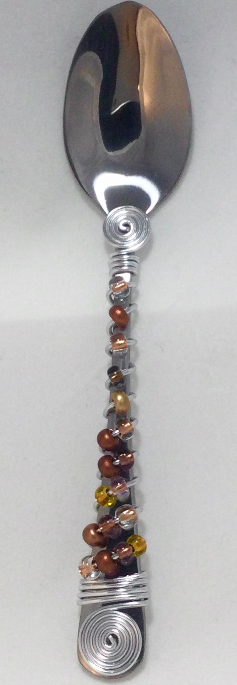 Cocktail Spoon- Beaded & Wired (1) - Etsy