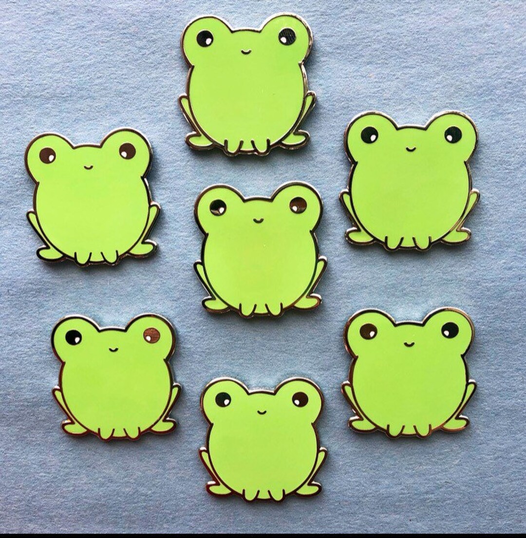 Frog Pin - Etsy