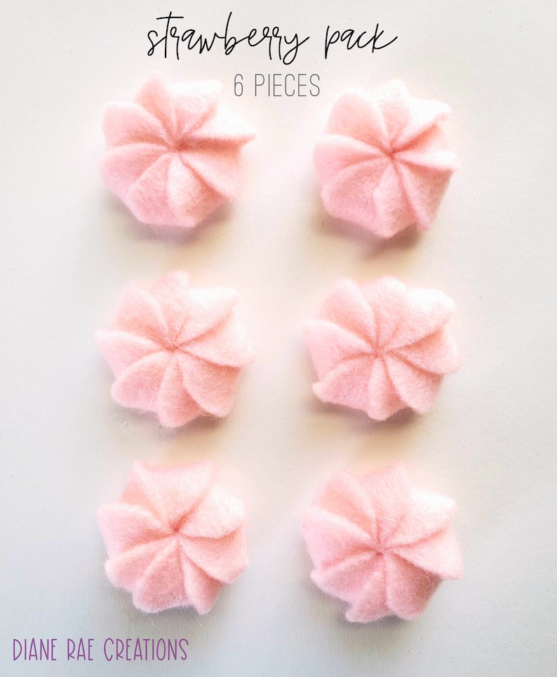 Whipped Cream Flavors, Felt Food Pretend Play Kitchen - Etsy