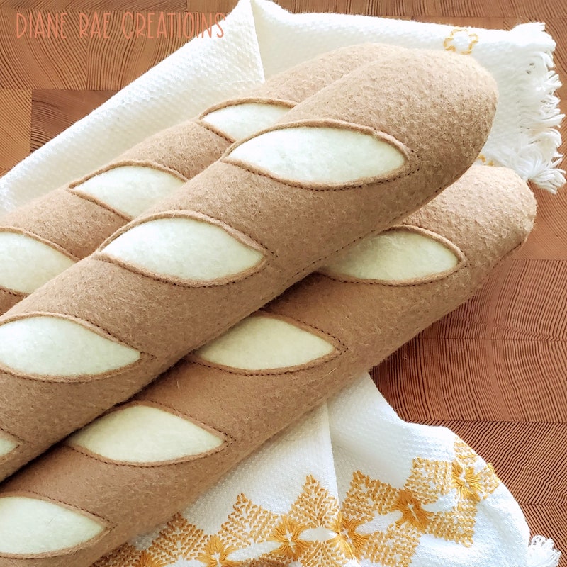Felt Bread Play Food - Etsy