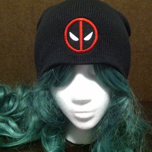 Deadpool Inspired Beanie Skull Cap - Etsy