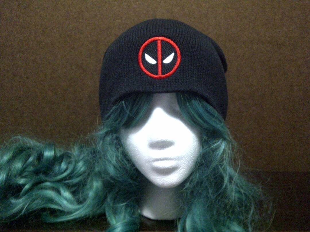 Deadpool Inspired Beanie Skull Cap - Etsy